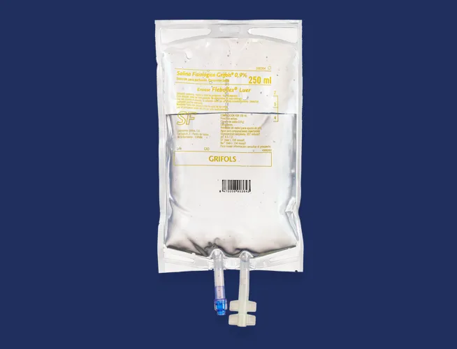 Fleboflex® Luer | Bolsas de Polipropileno Sin Aguja